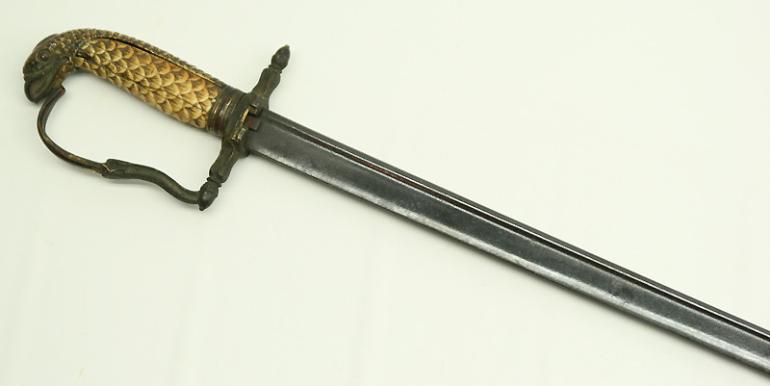 US M1841 NAVAL CUTLASS – Sailor in Saddle