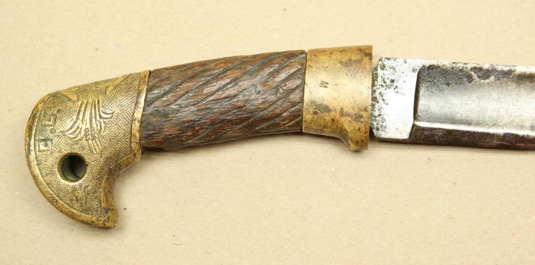 SOVIET WWII FIGHTING KNIFE MADE OUT OF M1927 SHASHKA – Sailor in Saddle