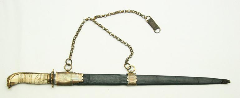 BRITISH GEORGIAN NAVAL DIRK WITH LION'S HEAD POMMEL CA.1810 – Sailor in ...