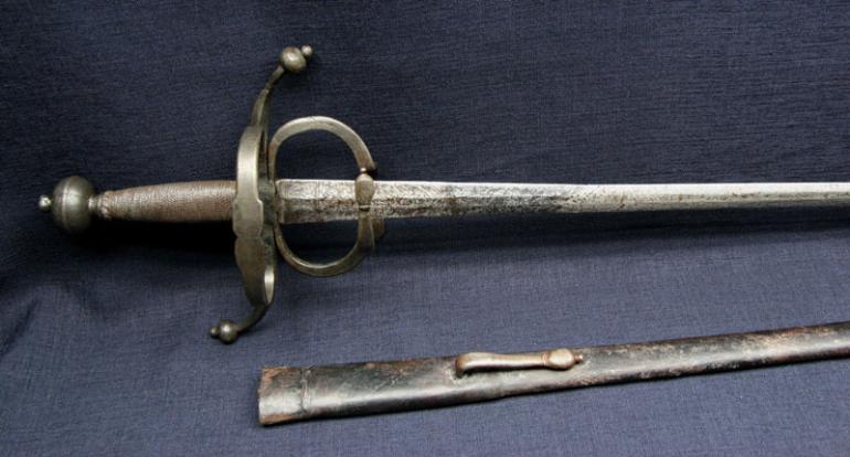 COMPOSITE ITALIAN STYLE RAPIER – Sailor in Saddle